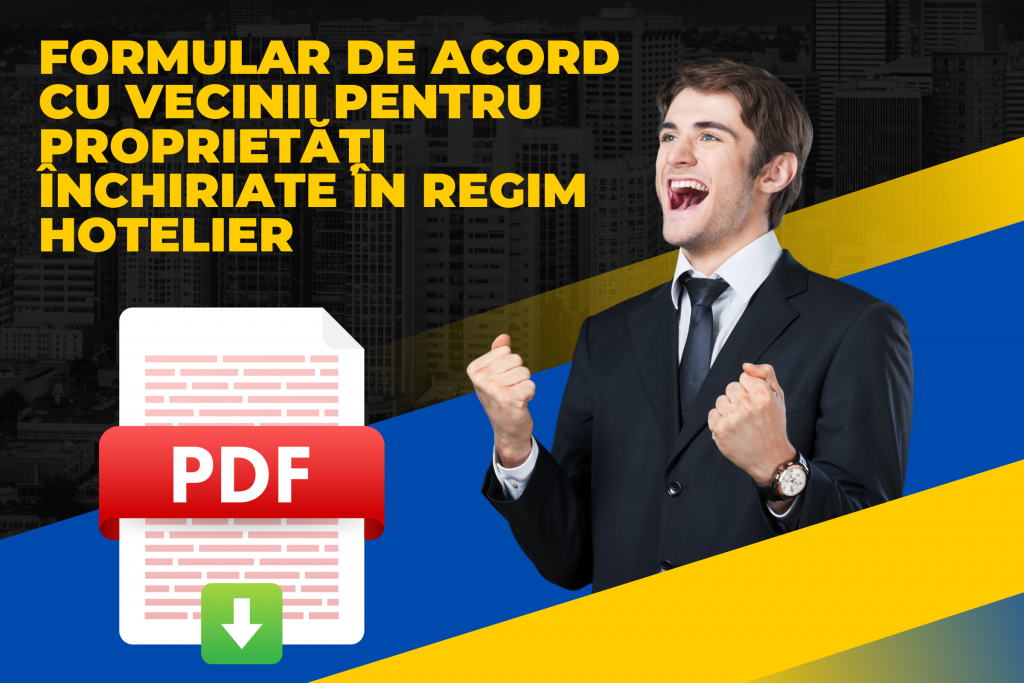 Formular de acord cu vecinii pentru proprietăți închiriate în regim ...